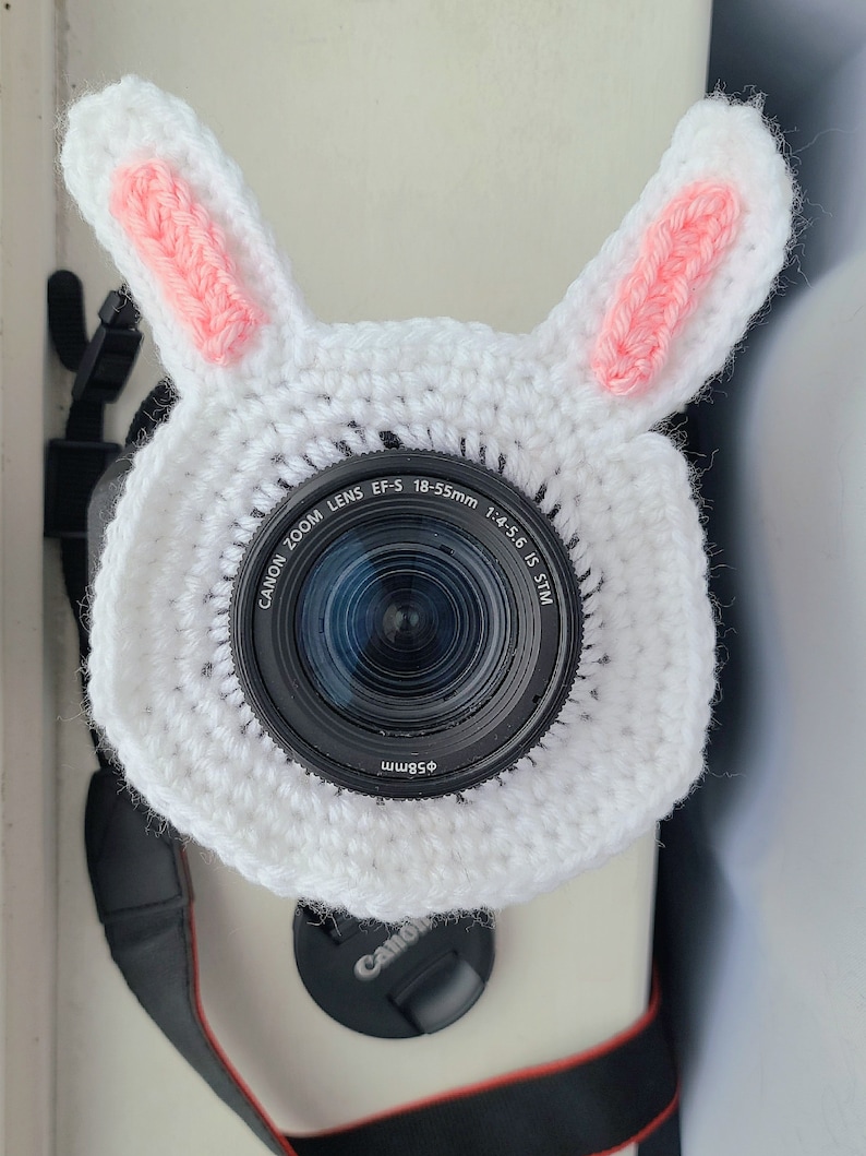 Crochet Pattern | Bunny Rabbit Lens Buddy - Etsy