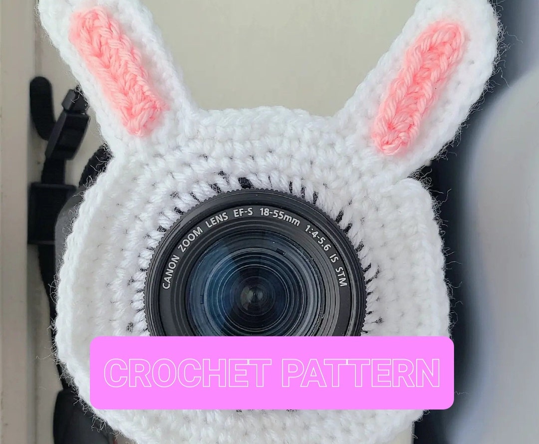 Crochet Pattern | Bunny Rabbit Lens Buddy - Etsy