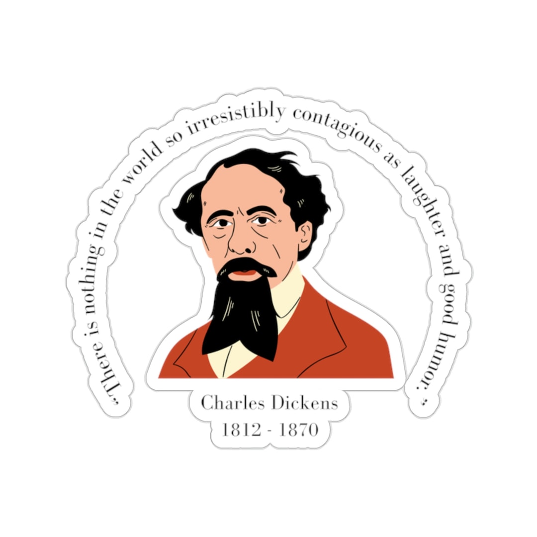 Charles Dickens Sticker - Etsy