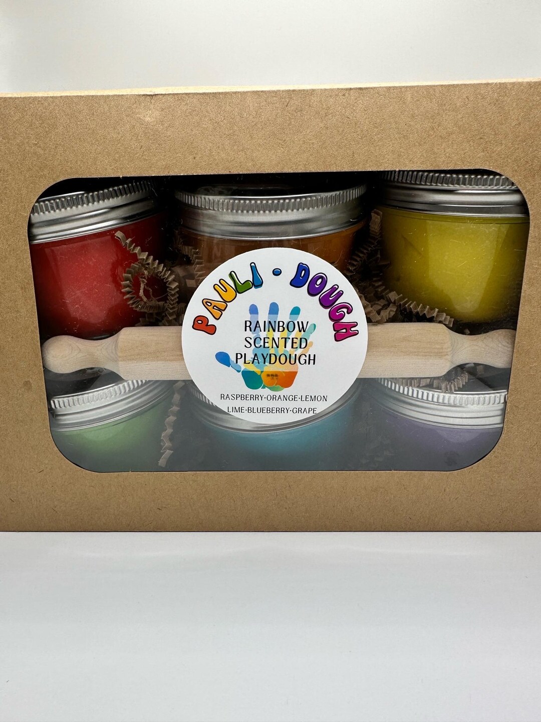 Rainbow Play Dough Bundle | Non-toxic Play Dough | Scented or Unscented ...