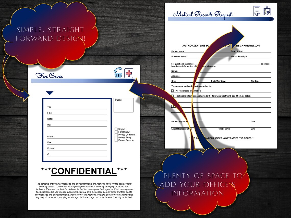HIPAA Medical Policy Forms Printable Patient Disclosure Form Employee ...
