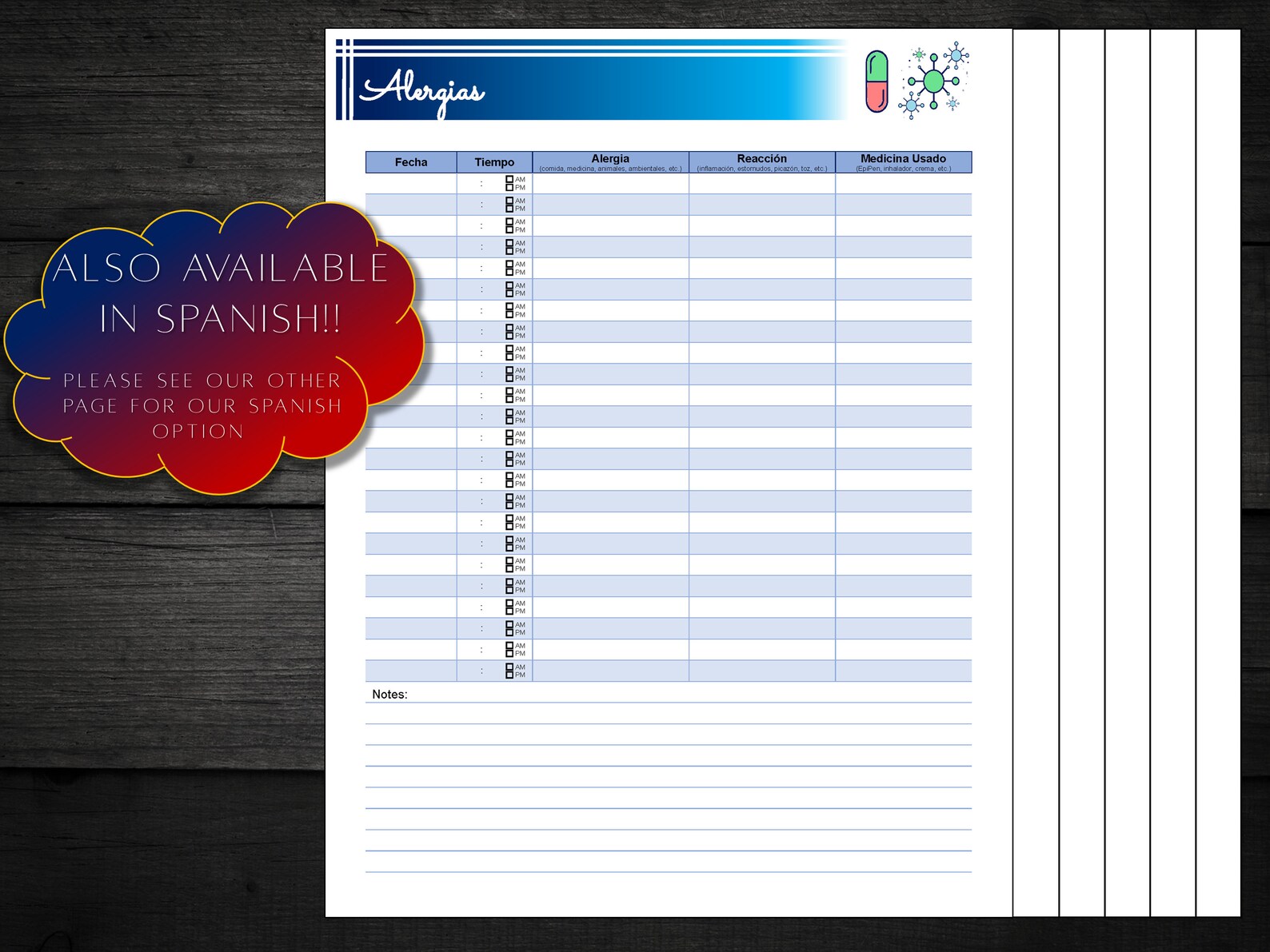 Printable Medical Planner Healthcare Binder Health Planner PDF - Etsy