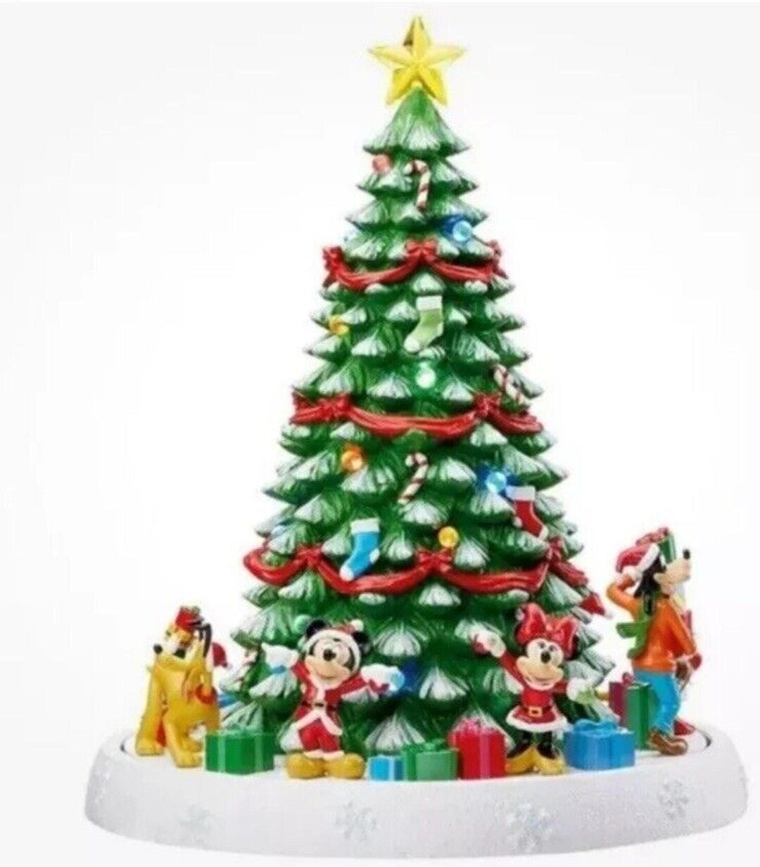 2023 Disney Animated Holiday Tree With Music and LED Lights Holiday ...