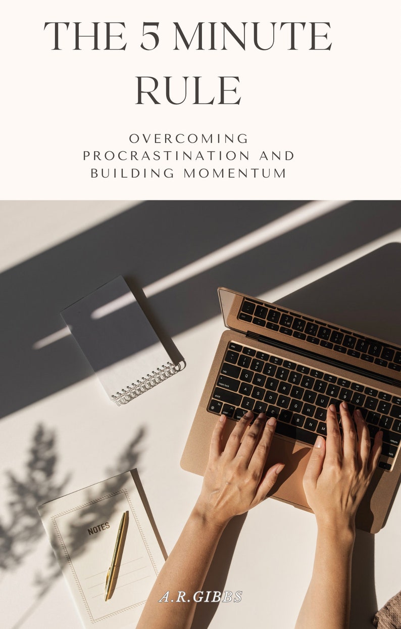 THE 5 MINUTE RULE: Overcoming Procrastination and Building Momentum - Etsy