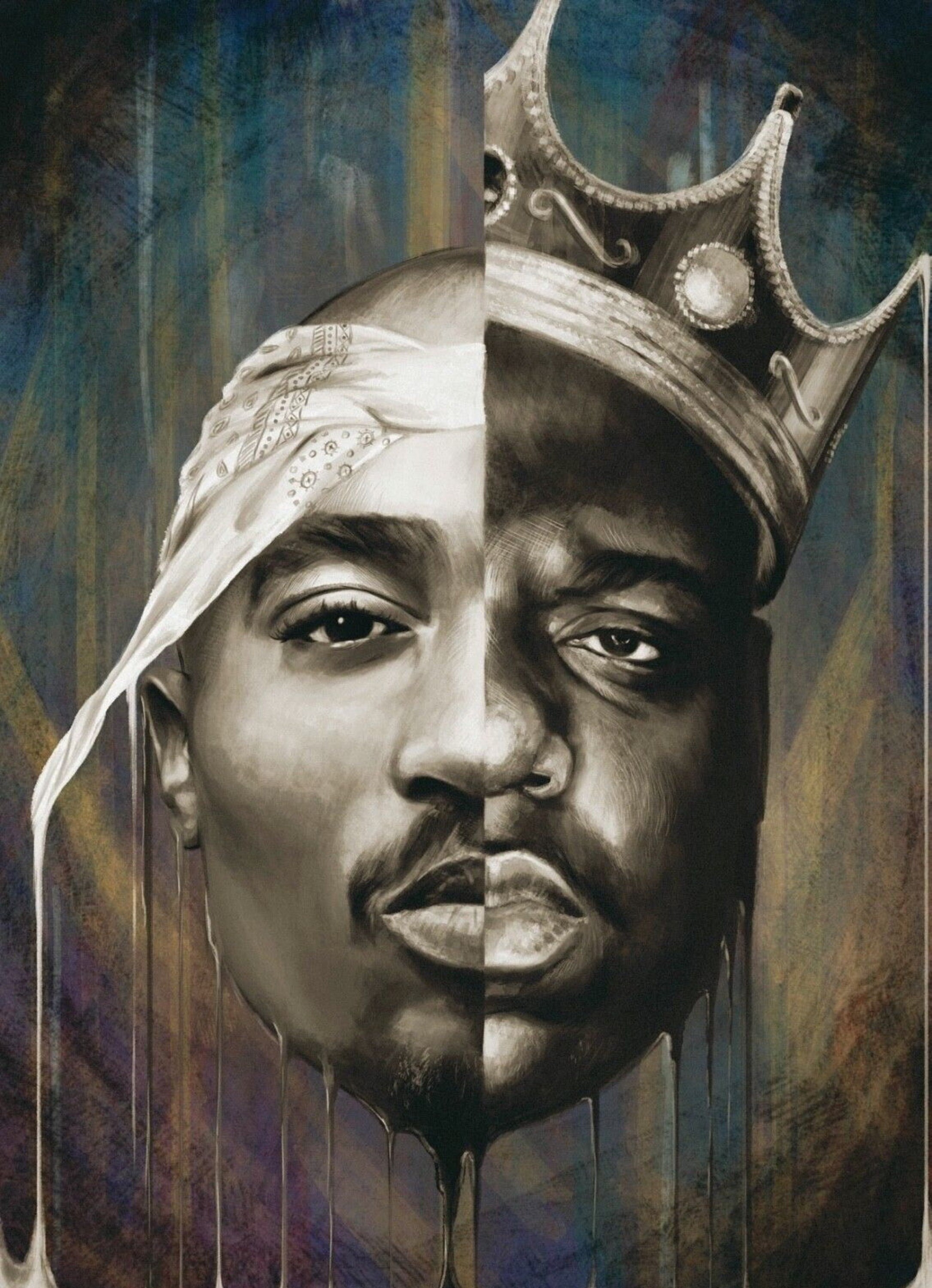 Tupac 2pac Notorious Biggie Smalls 1500 FREE Custom Fonts - Etsy Australia