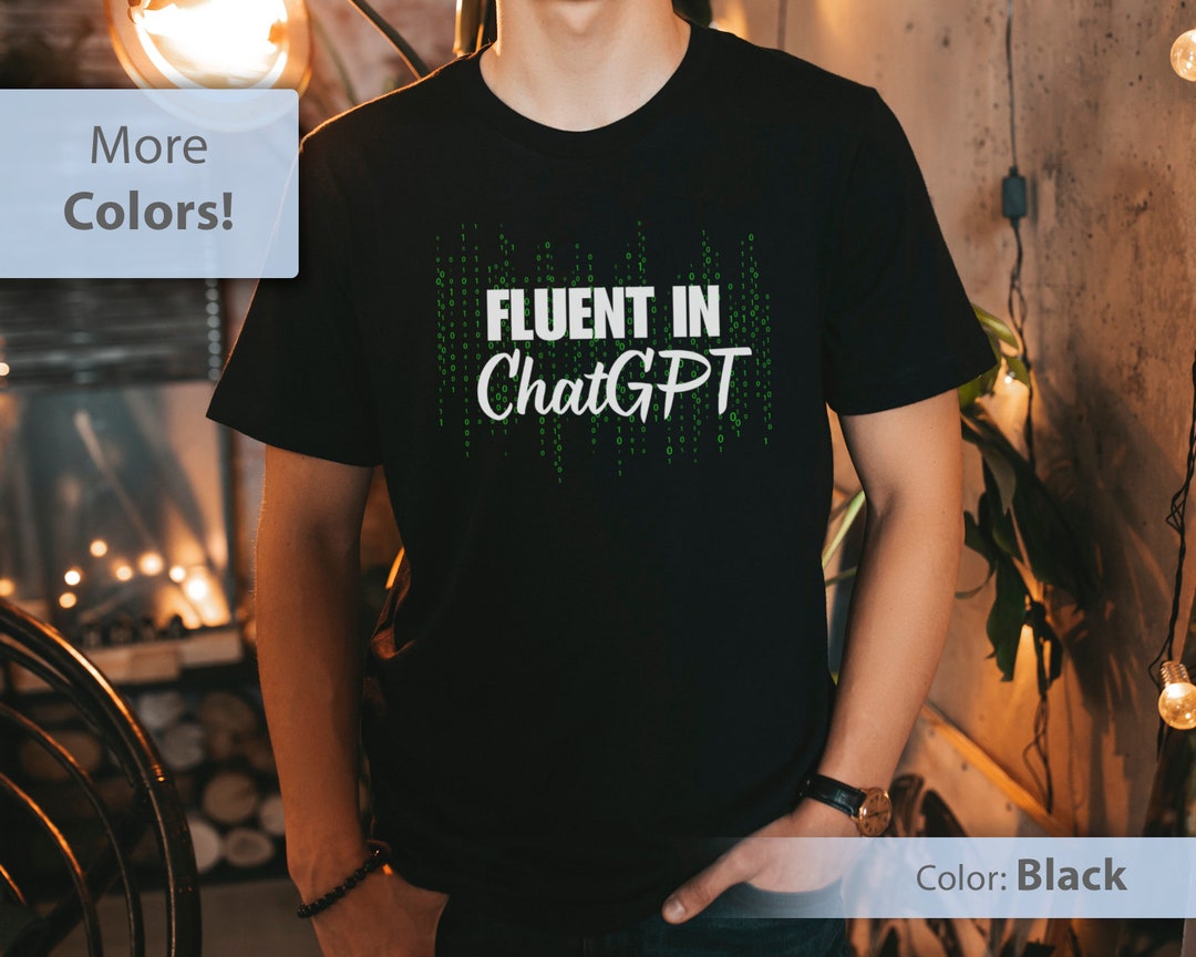 Chatgpt Shirt, Chat GPT T-shirt, Artificial Intelligence Shirt, AI ...