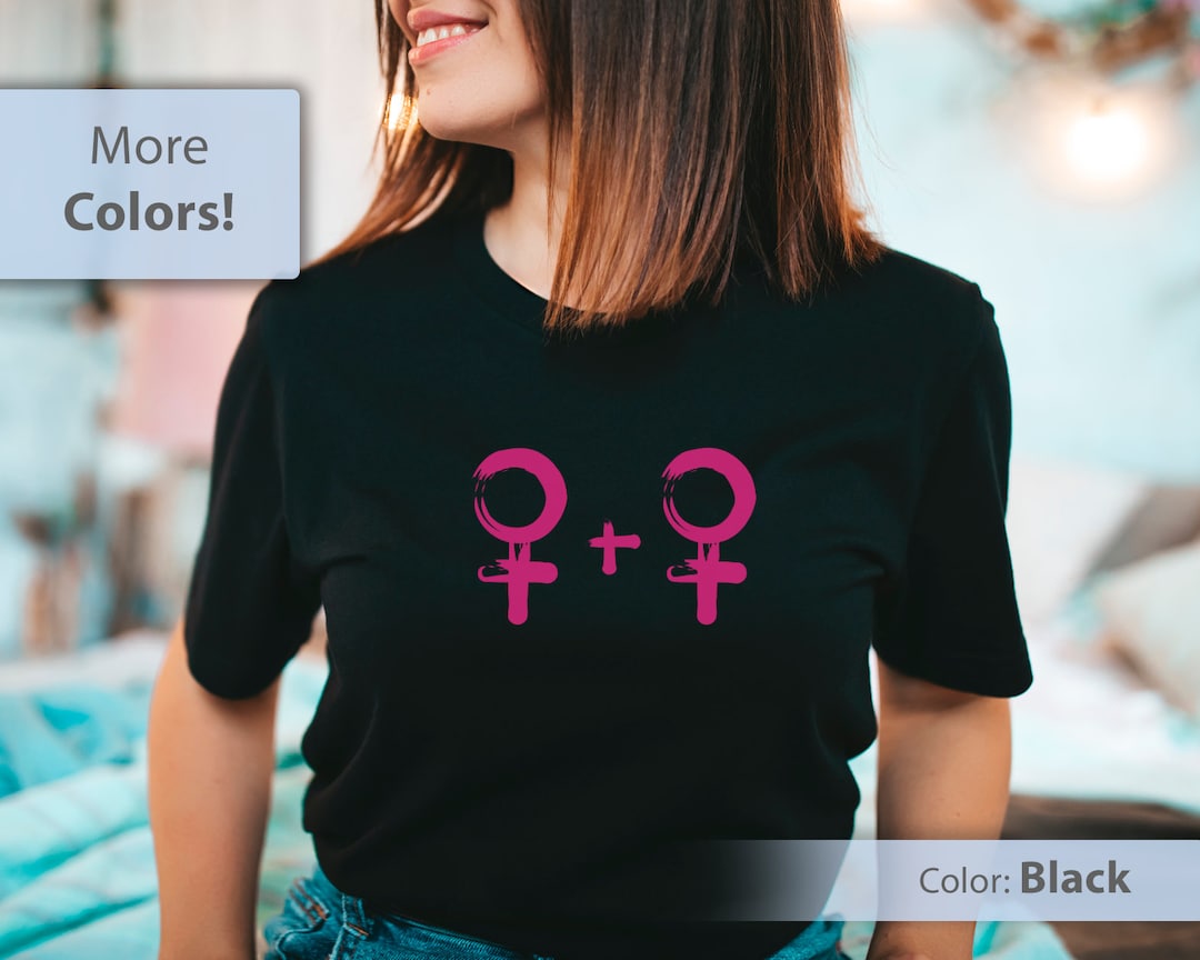 Camiseta lesbiana, camiseta LGBTQ, camiseta del orgullo lésbico, orgullo gay, camiseta queer ...