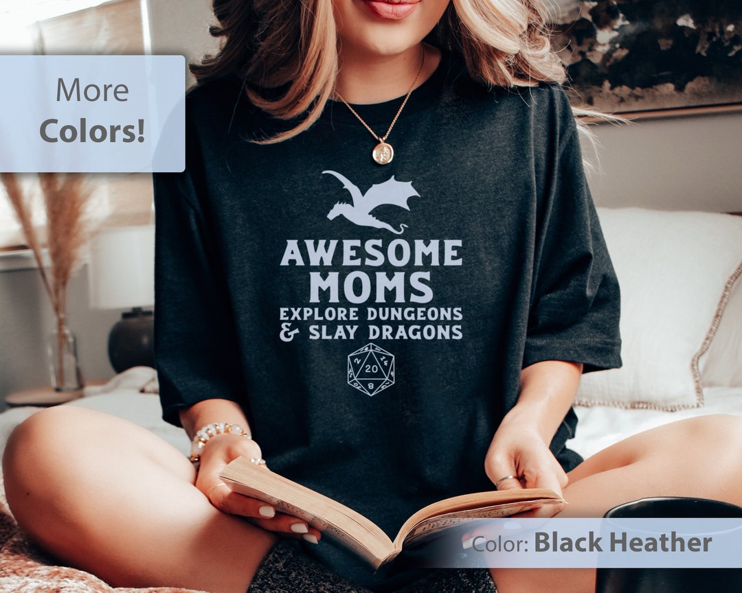Dungeons and Dragons Shirt, Dnd Shirt, Mom Shirt, Gift for Moms, Gift ...