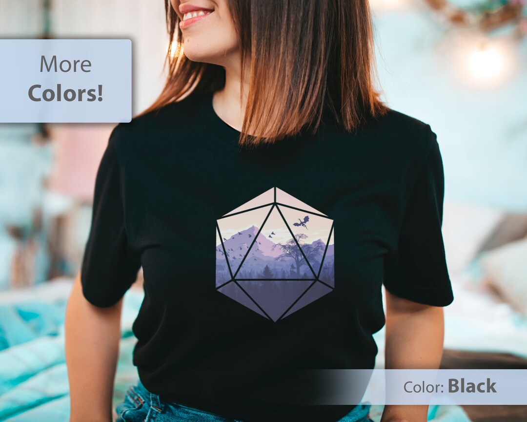 Dungeons and Dragons Shirt, Dnd Shirt, Gift for D&D Players, D20 Dice ...