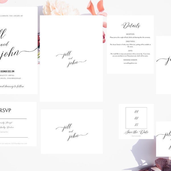 Wedding Reception Only Invitations With Rsvp - Etsy