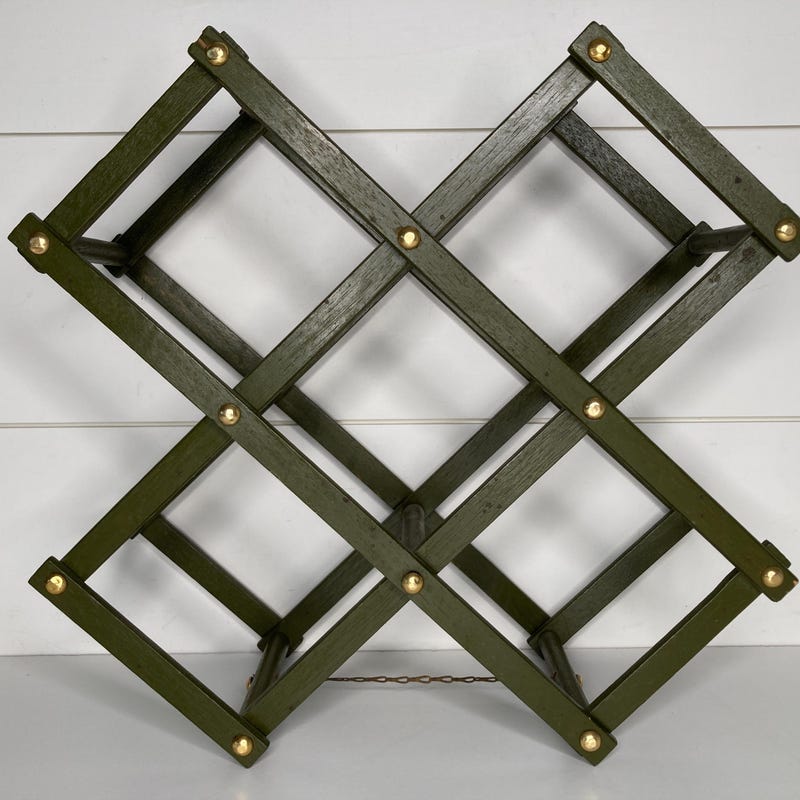 Retro Wine Rack - Etsy