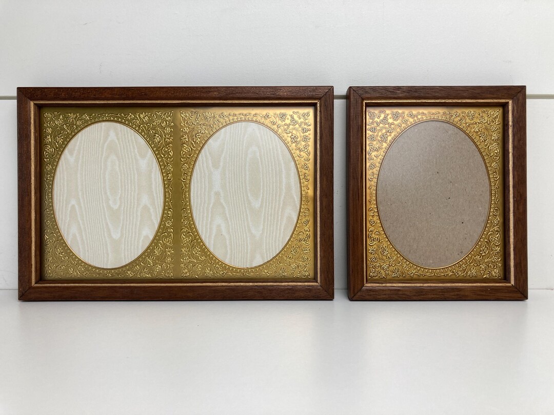 Set of Two Vintage CARR Tabletop Photo Frames - Etsy