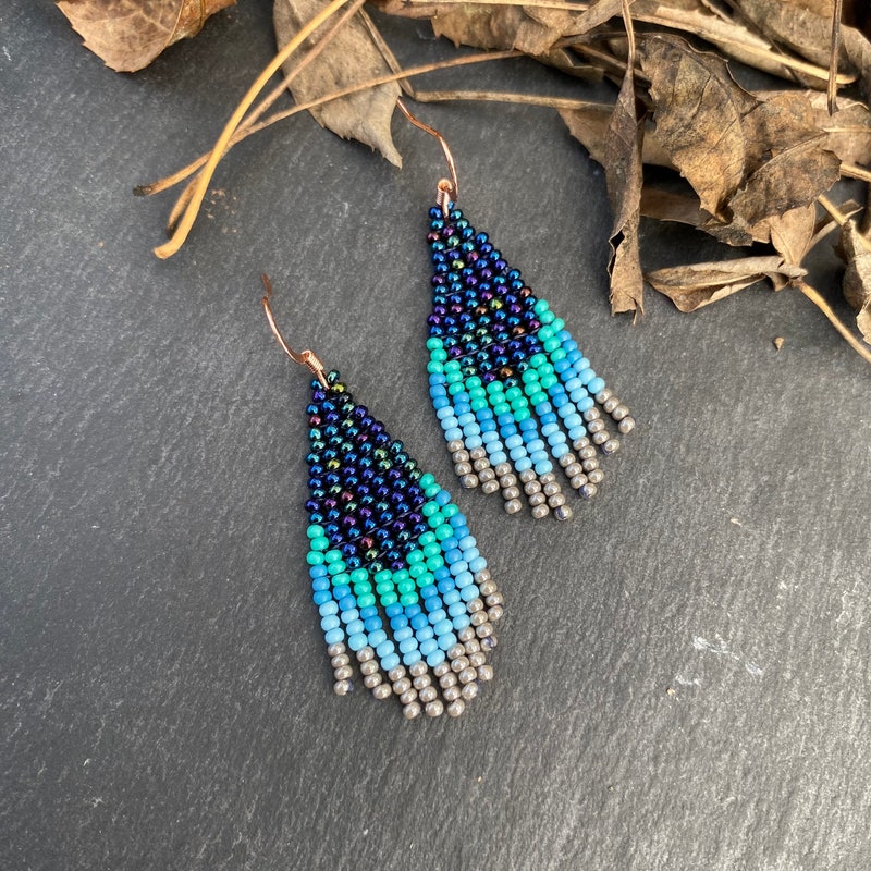 Navy Blue Turquoise - Etsy