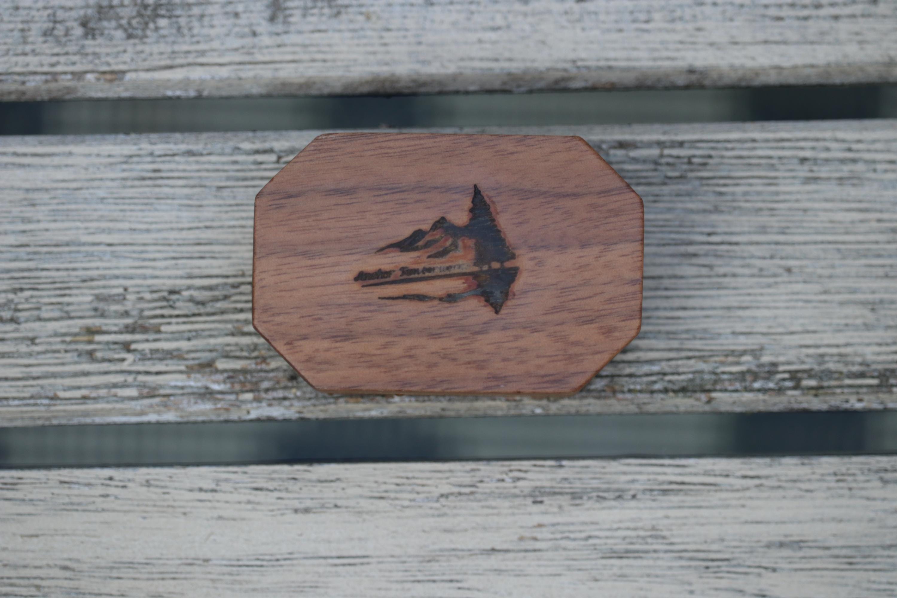 Custom Hand-engraved Wooden Ring With Metal Core Mens Unique ...