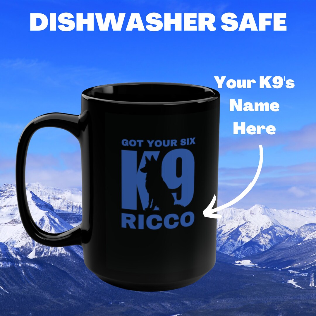 Police K9 Gifts for Police K9 Officer Gift Custom K9 Mugs for Police K9 ...