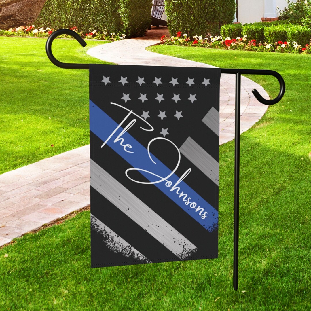 Police Appreciation Flags for Police Garden Flag Back the Blue Flags ...