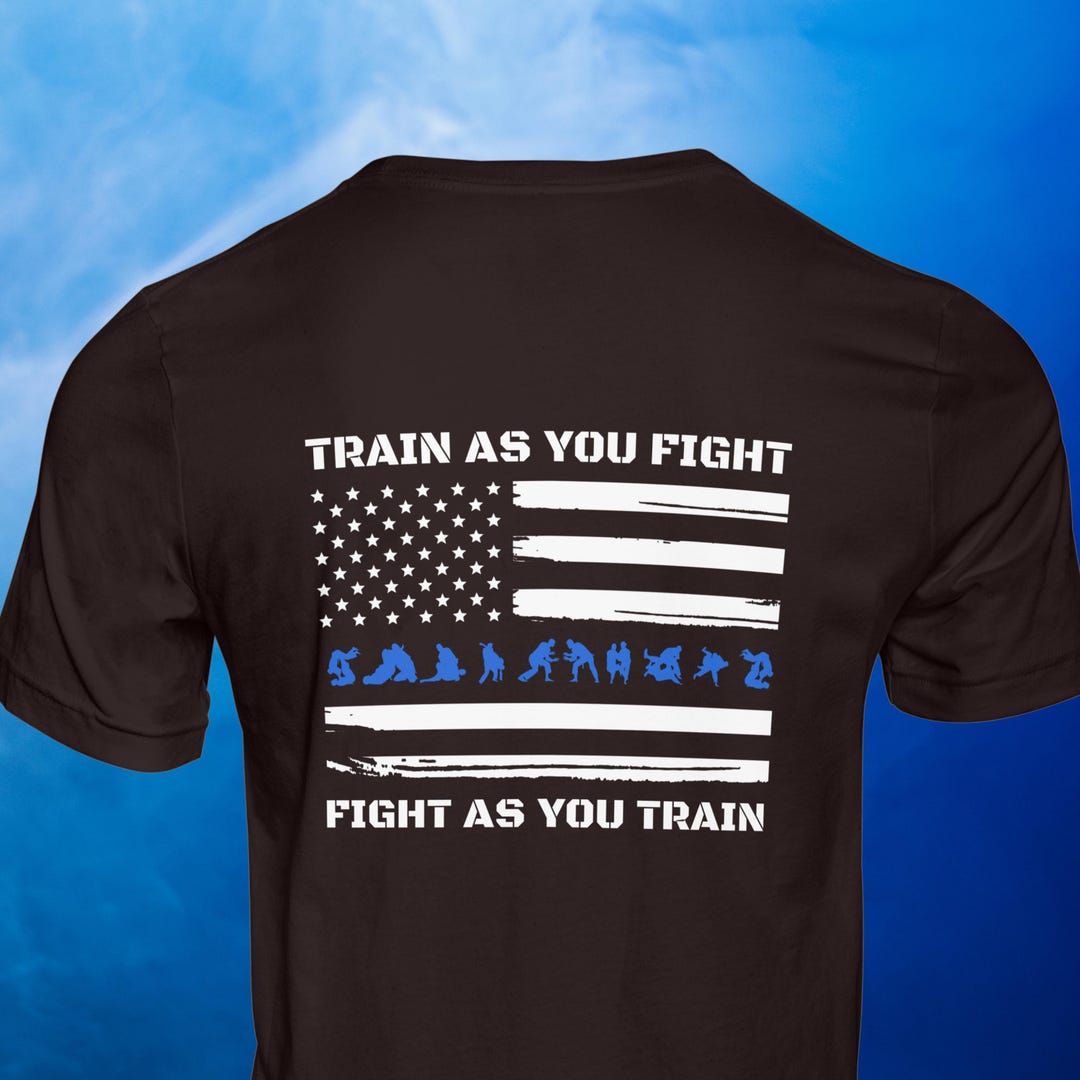 Police Jiu Jitsu Shirt for Police Thin Blue Line Shirts for Jiu Jitsu ...