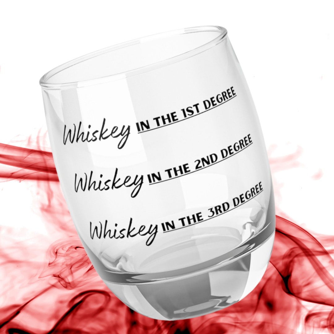 Funny Criminal Law Whiskey Glass Funny Whiskey Glass for - Etsy