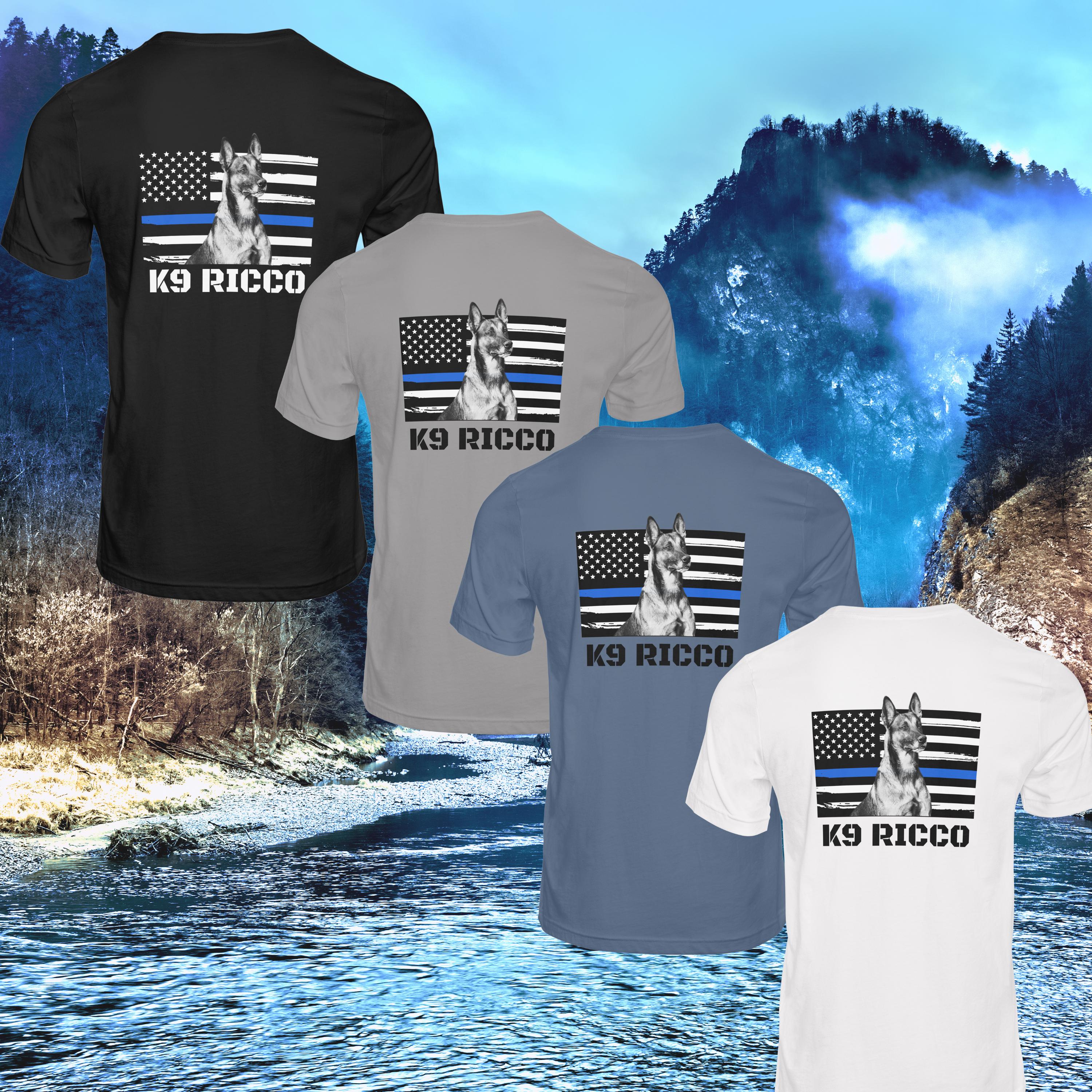 Thin Blue Line K9 Shirt for K9 Handler Police K9 Gifts for Police K9 ...