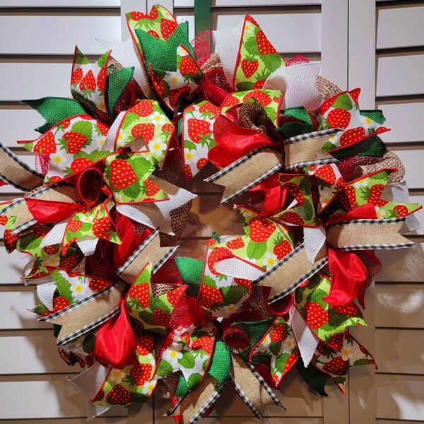 Strawberry Sign - Etsy