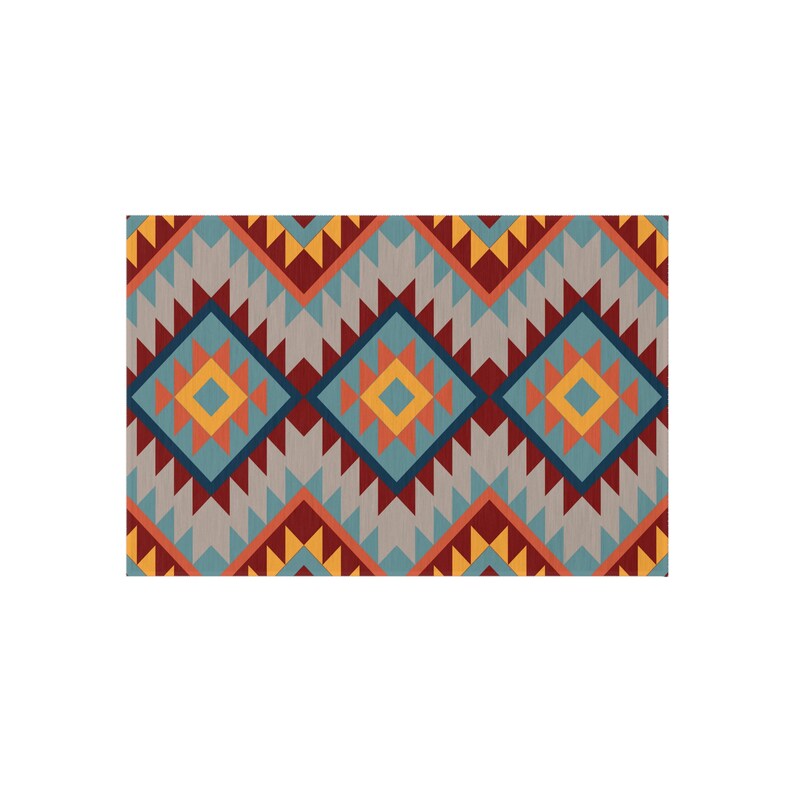 Southwest Bohemian Outdoor Rug - Etsy