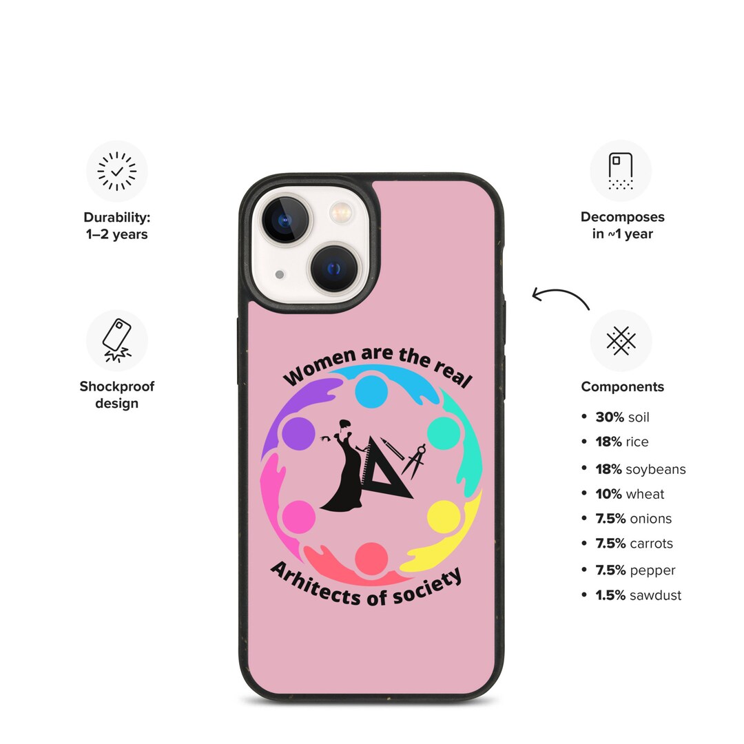 Women Are the Real Architects of Society iPhone Case Speckled - Etsy
