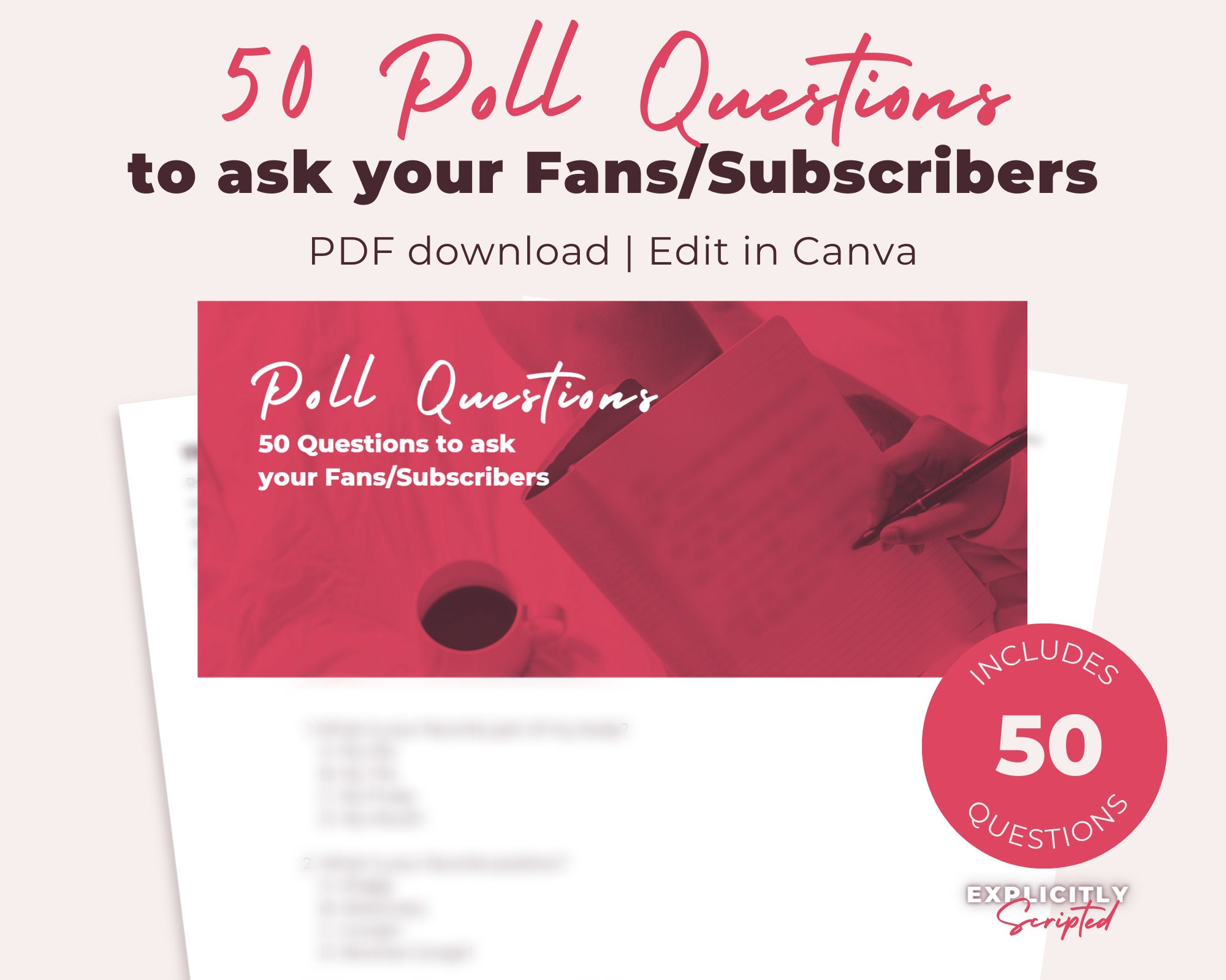 50 Onlyfans Poll Questions With Options | Adult Industry Poll Questions ...