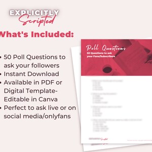 50 Onlyfans Poll Questions With Options | Adult Industry Poll Questions ...