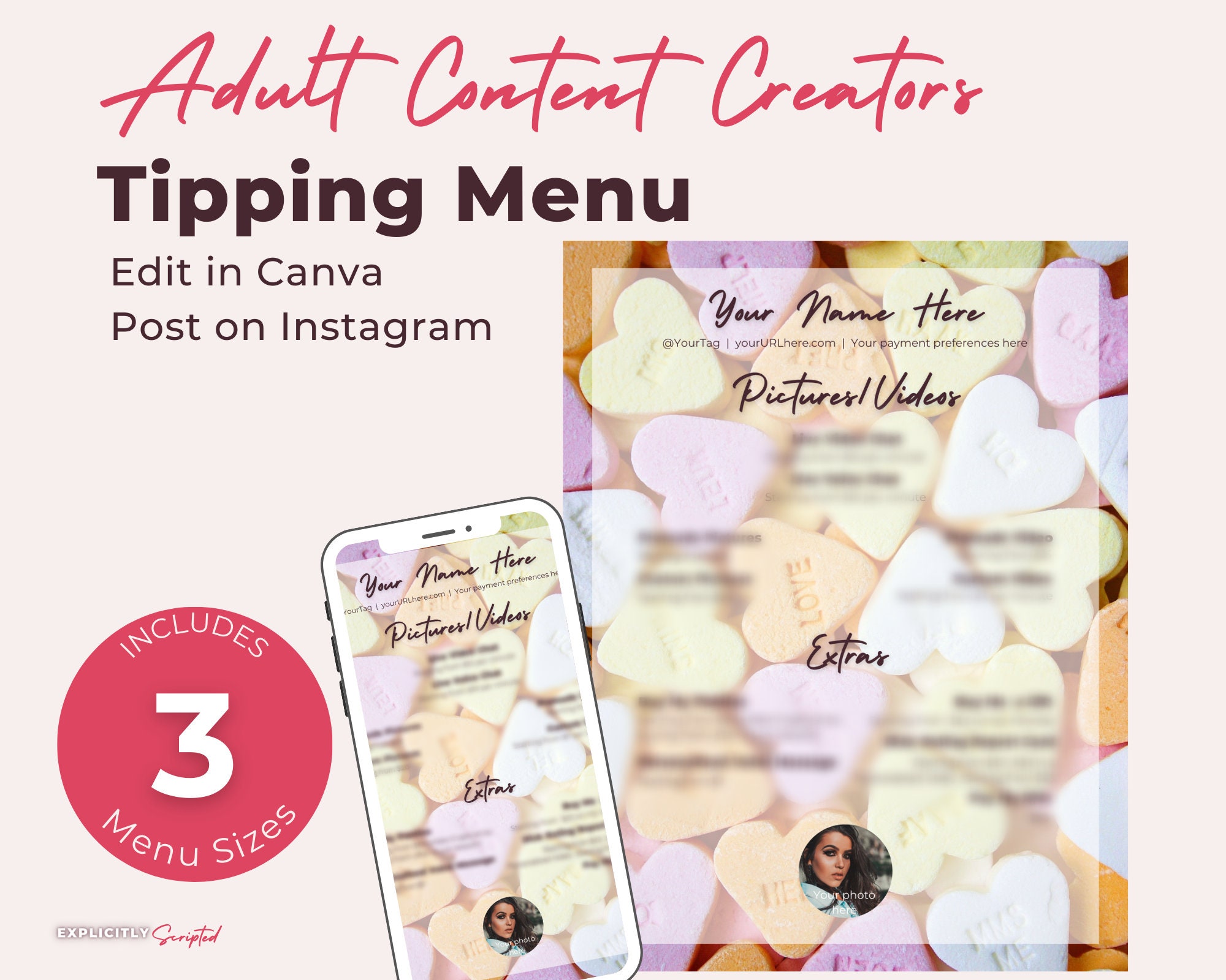 Adult Content Creator Tip Menu, F4M, Onlyfans Tip Menu, Onlyfans ...