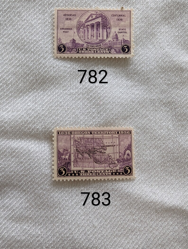 1936 MNH US Commemorative Postage Stamps - Singles or Sets! - Etsy