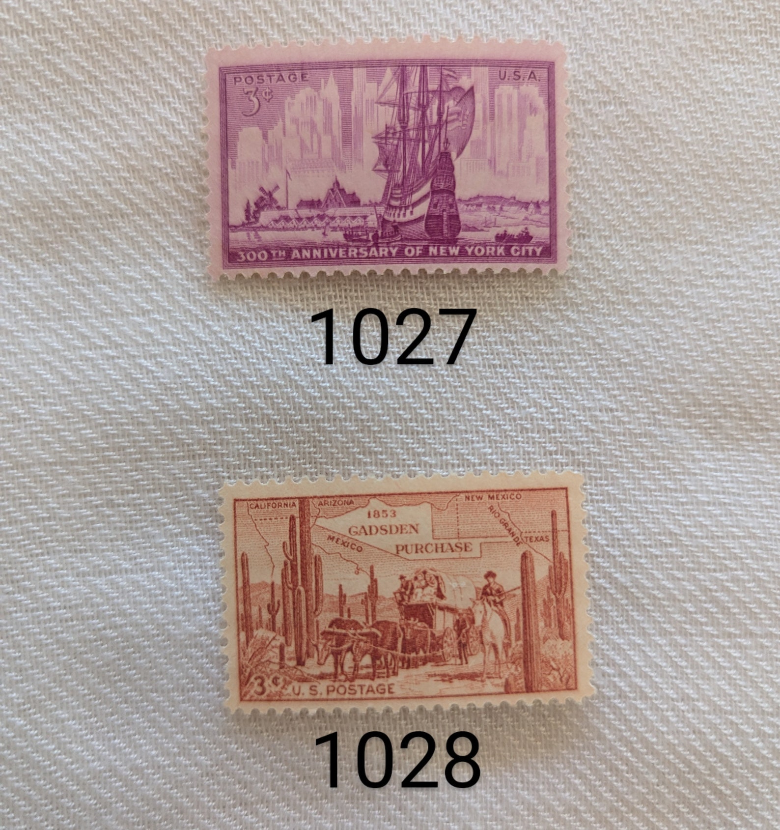 1953 MNH United States Commemorative Postage Stamps - Singles or Sets ...