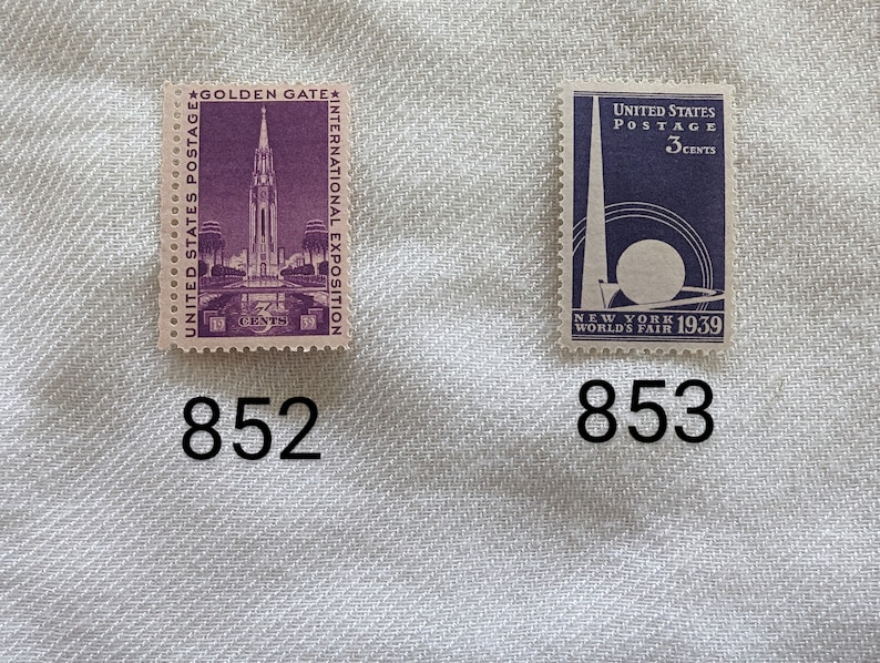 1938-1939 MNH US Commemorative Postage Stamps - Sets or Singles! - Etsy