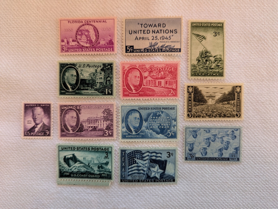 1945 MNH United States Postage Stamps - Singles or Sets! - Etsy