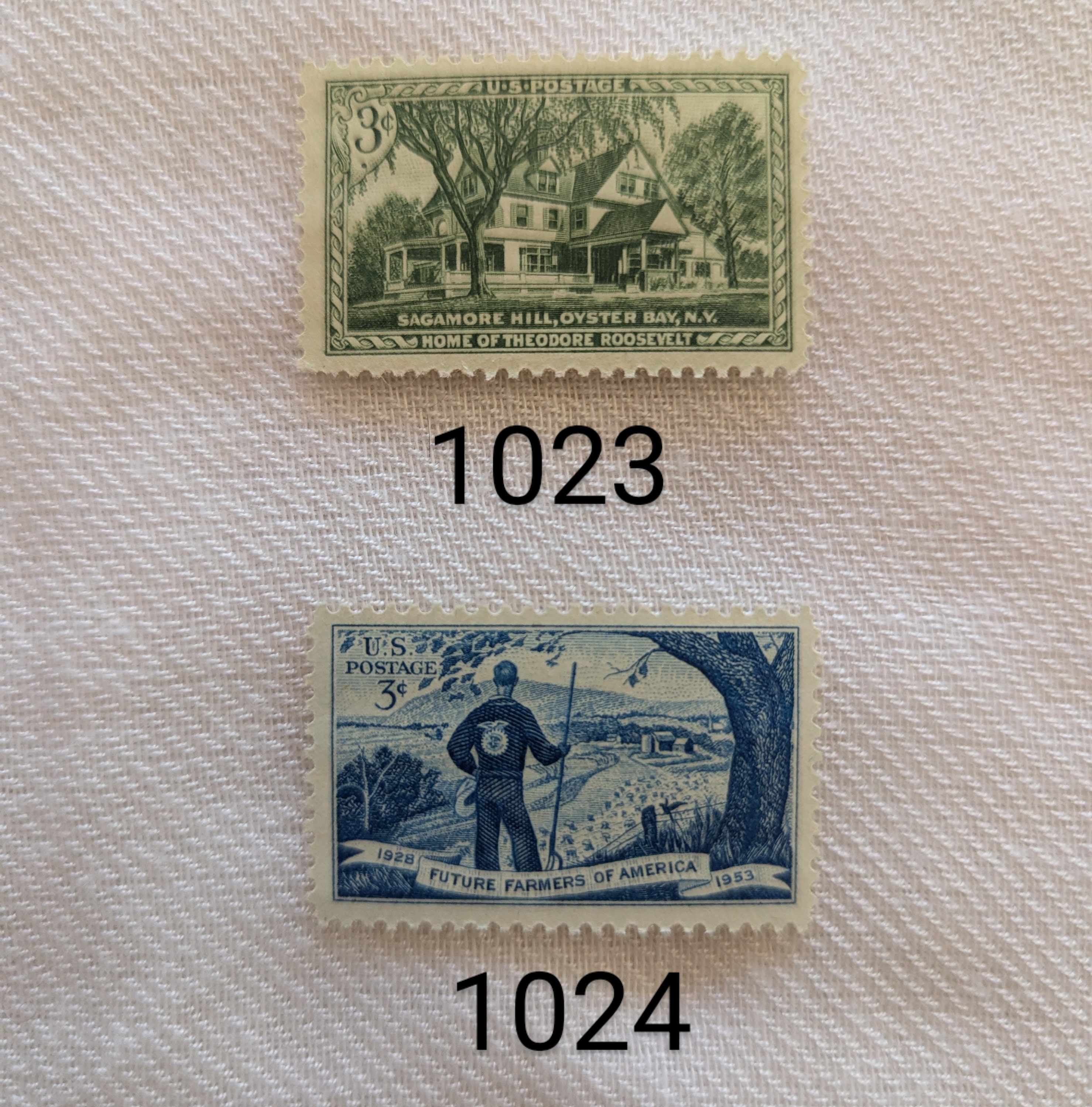 1953 MNH United States Commemorative Postage Stamps - Singles or Sets ...