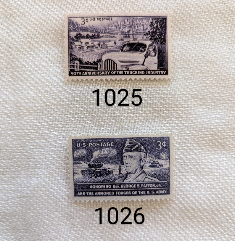 1953 MNH United States Commemorative Postage Stamps - Singles or Sets ...