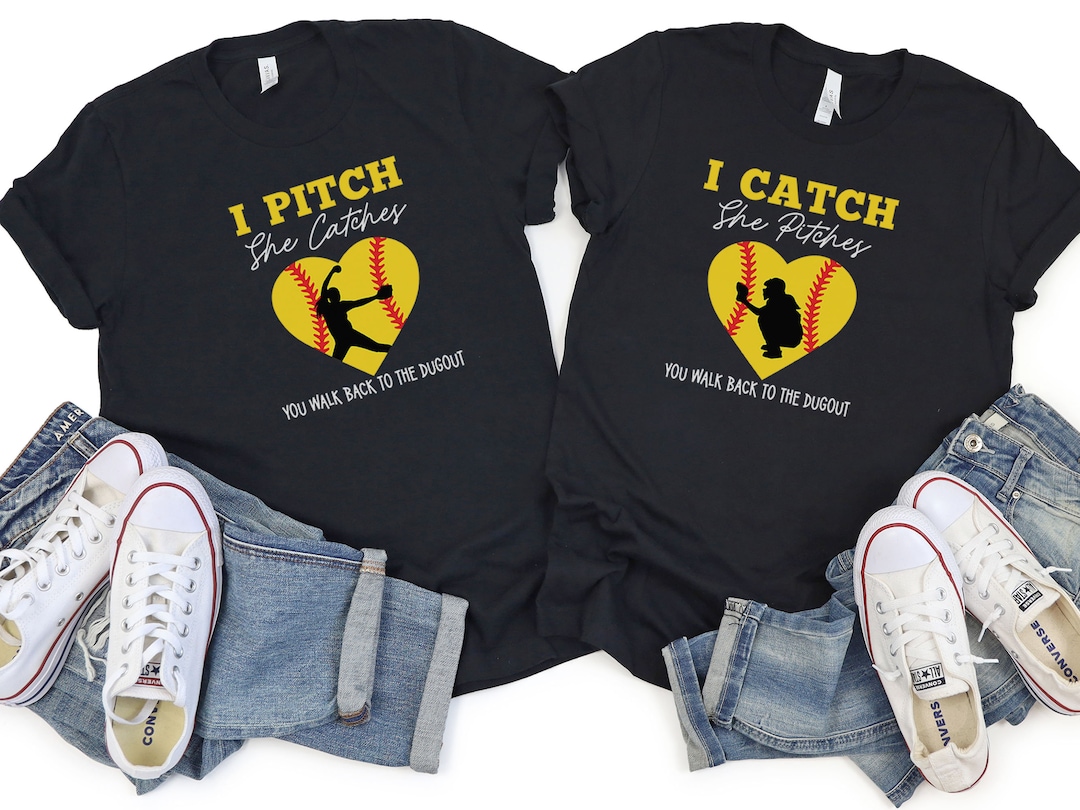 Softball Shirt, Pitchers and Catchers Shirt, Matching Softball Shirts ...
