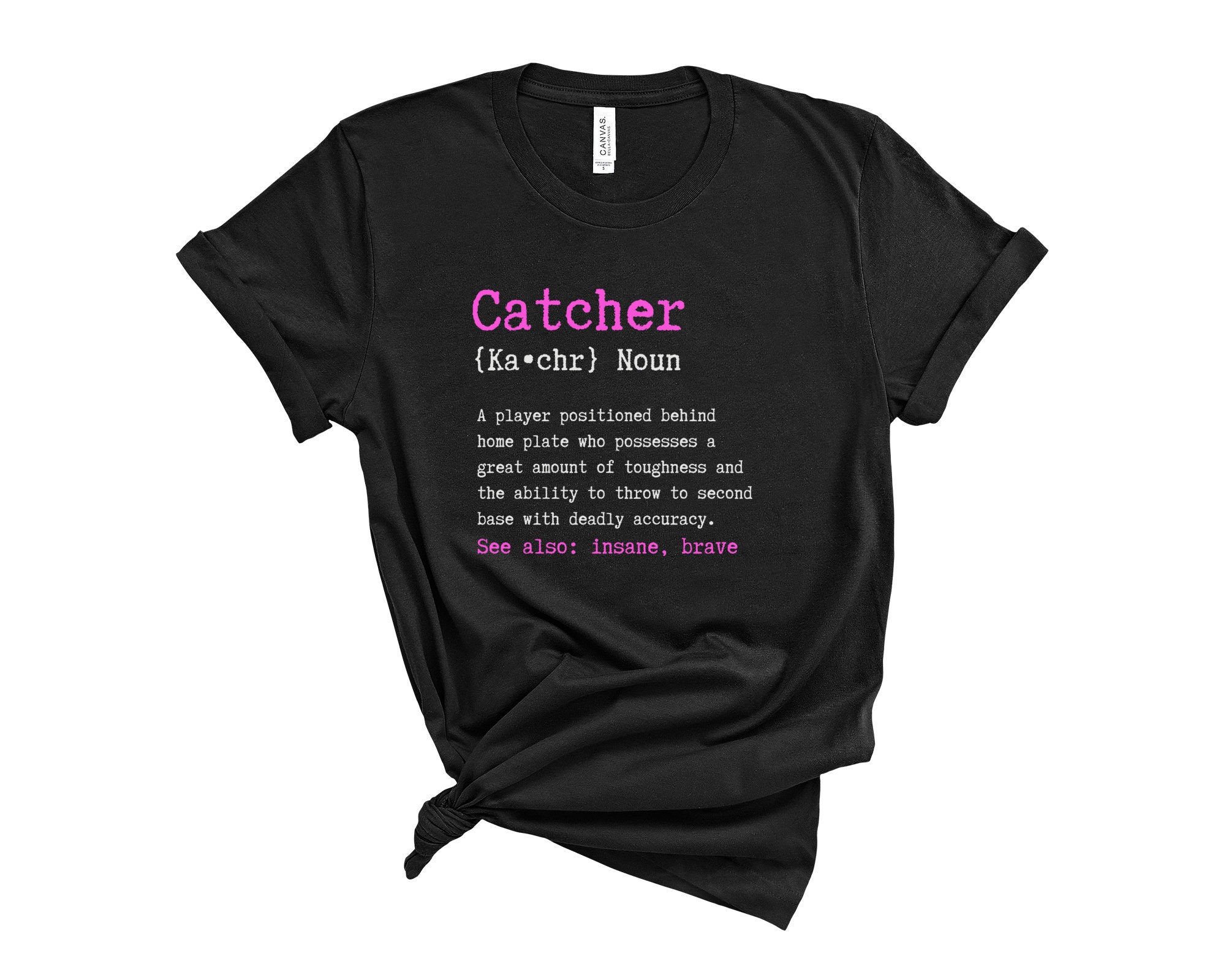 Softball Catcher Shirt, T Shirt for Softball Catcher, Gift for Softball ...