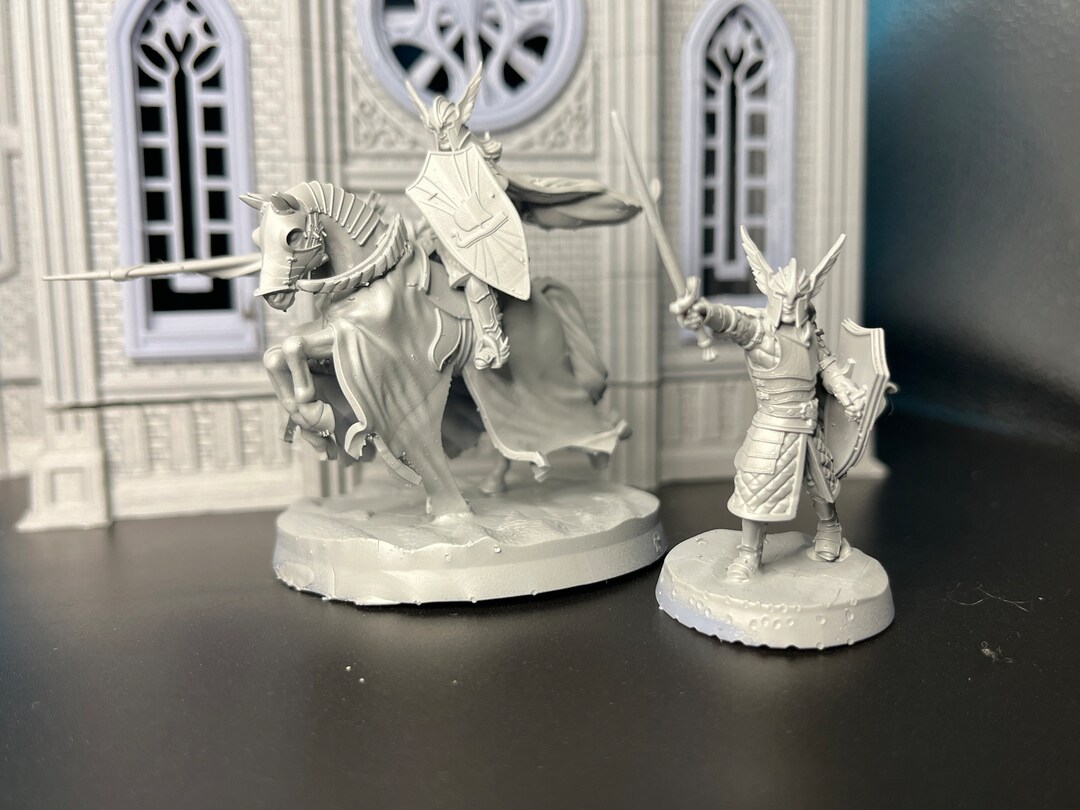 Male, Prince, Leader, Fighter, Paladin, Plate, Padded Skirt, Bastard ...