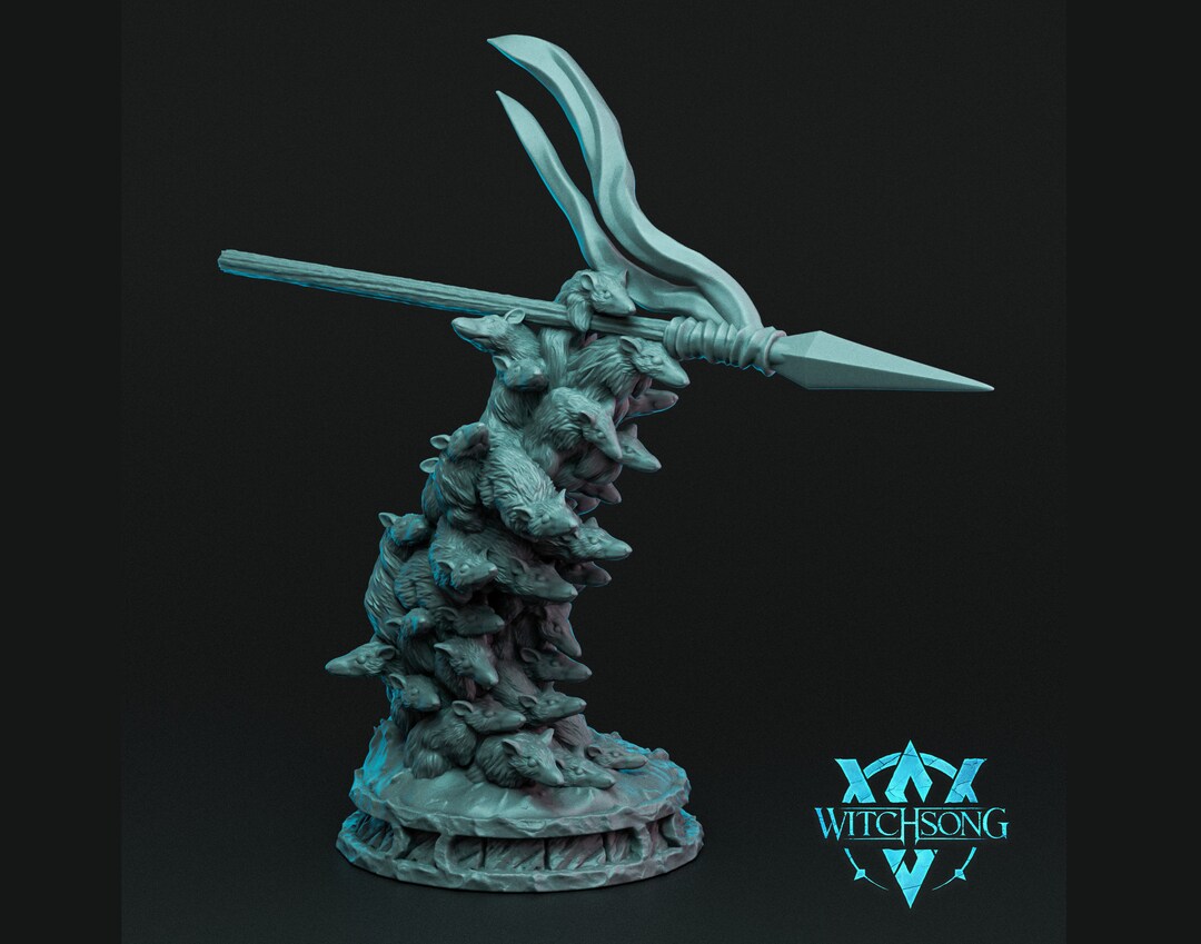 Rat, Swarm, Giant, Rodent, Vermin, Axe, Spear, Plague, Monster Group ...