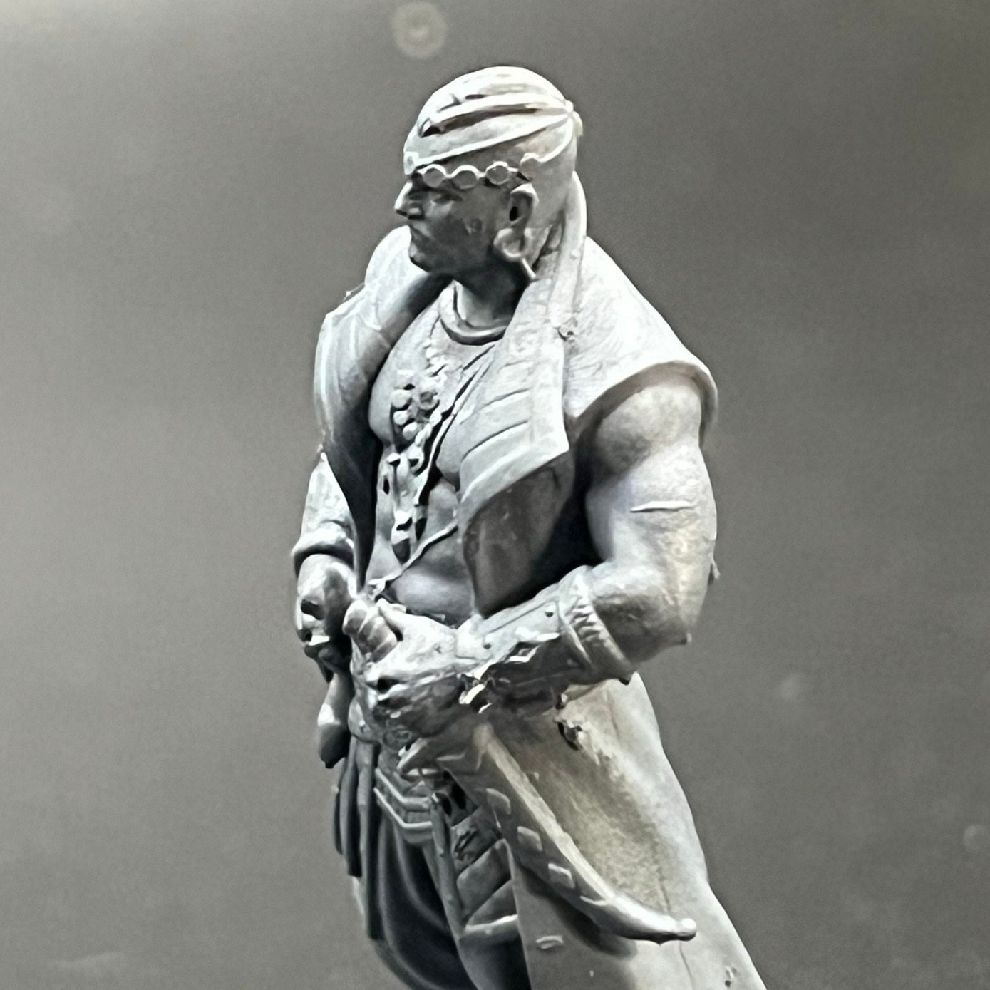 Human Male Rogue Fighter Pirate Burly Beard Mohawk - Etsy