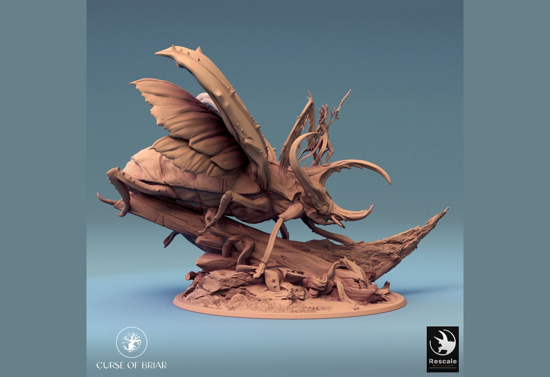 Royal Fey, Monstrous Beetle, Royalty, Woodfey, Briar, Enormous Figure ...