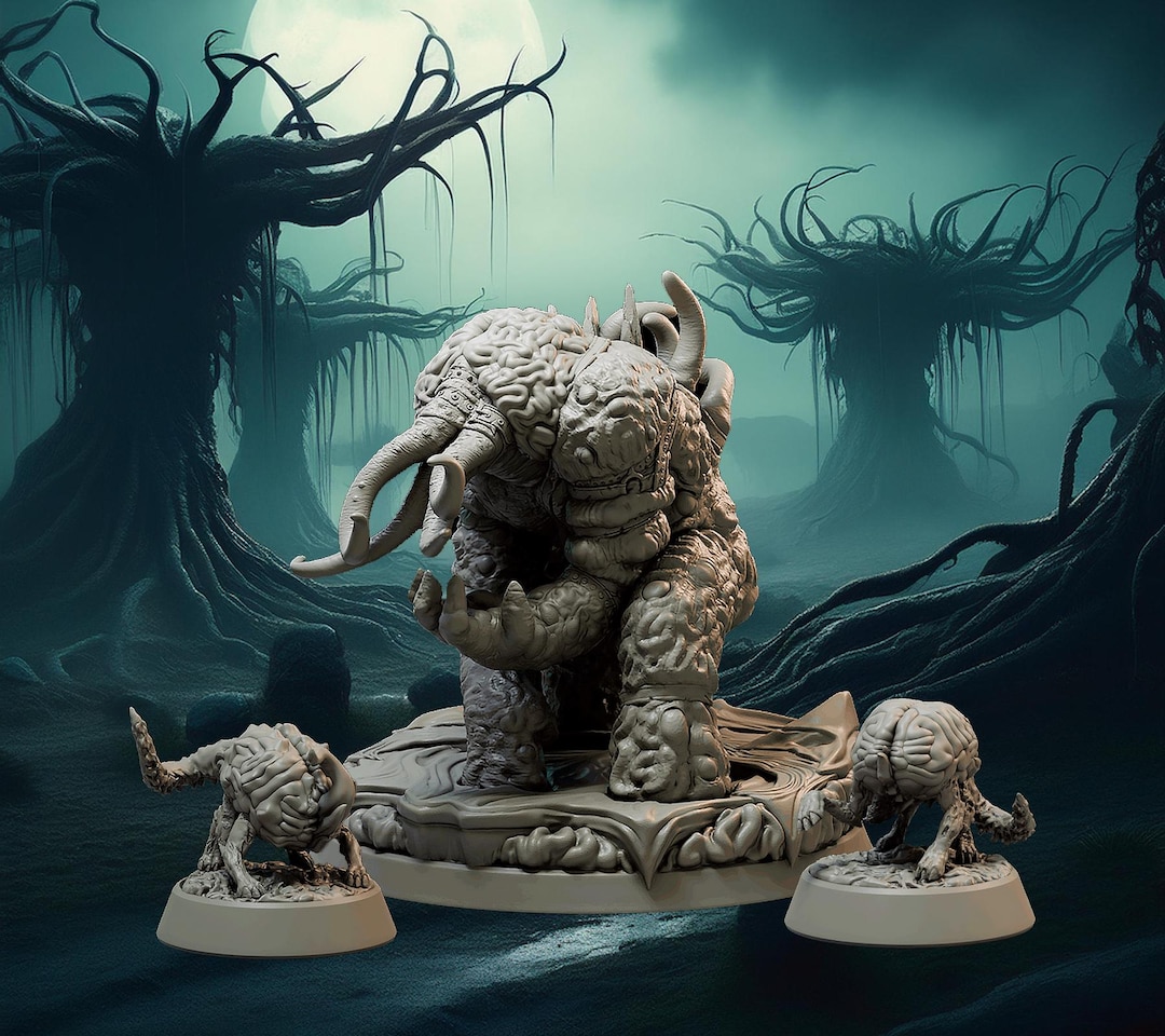 Intellect Devourer, Cthulhu Monster, Psionic, Astral Creature ...