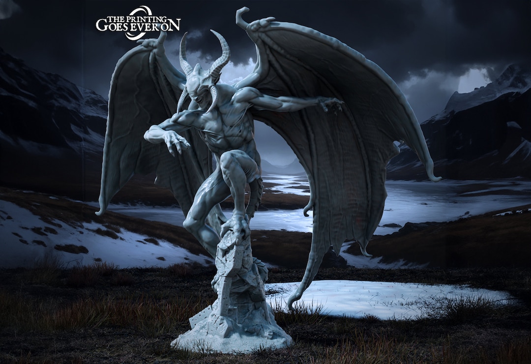 Gohrvar, Bane of the North, Demon, Devil, Lord, Wings, Horns, Flying ...