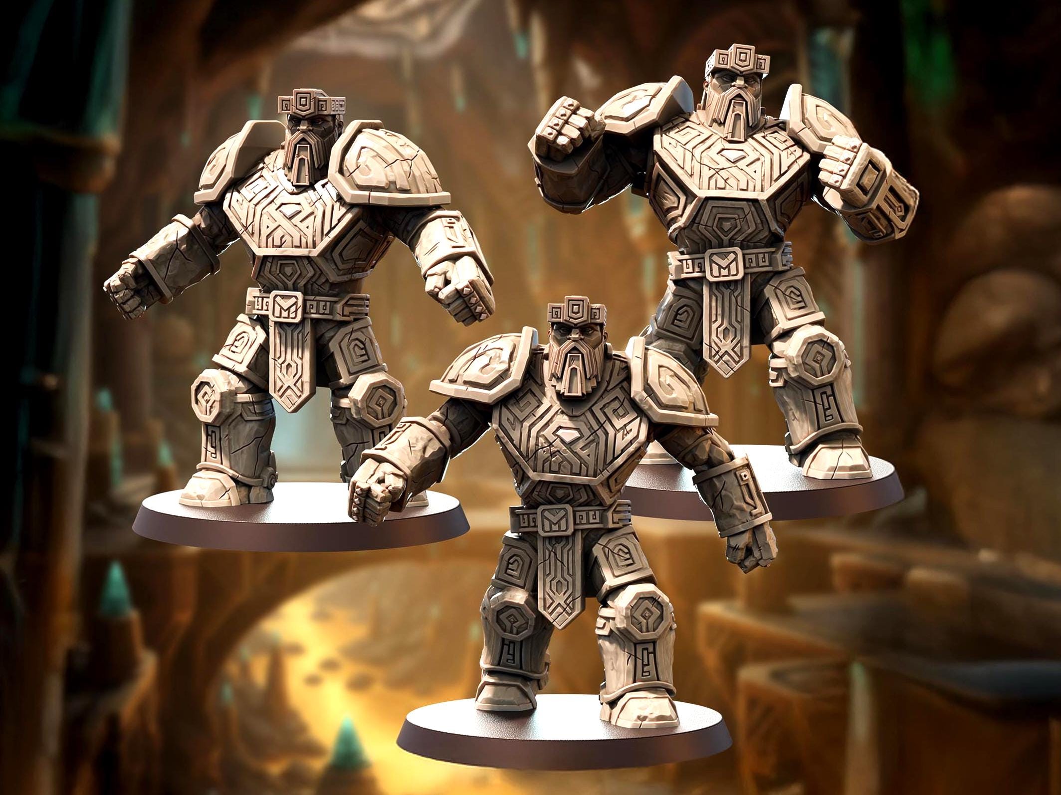 Golem, Construct, Automaton, Dwarven, Armored, Large Figure, Metal ...