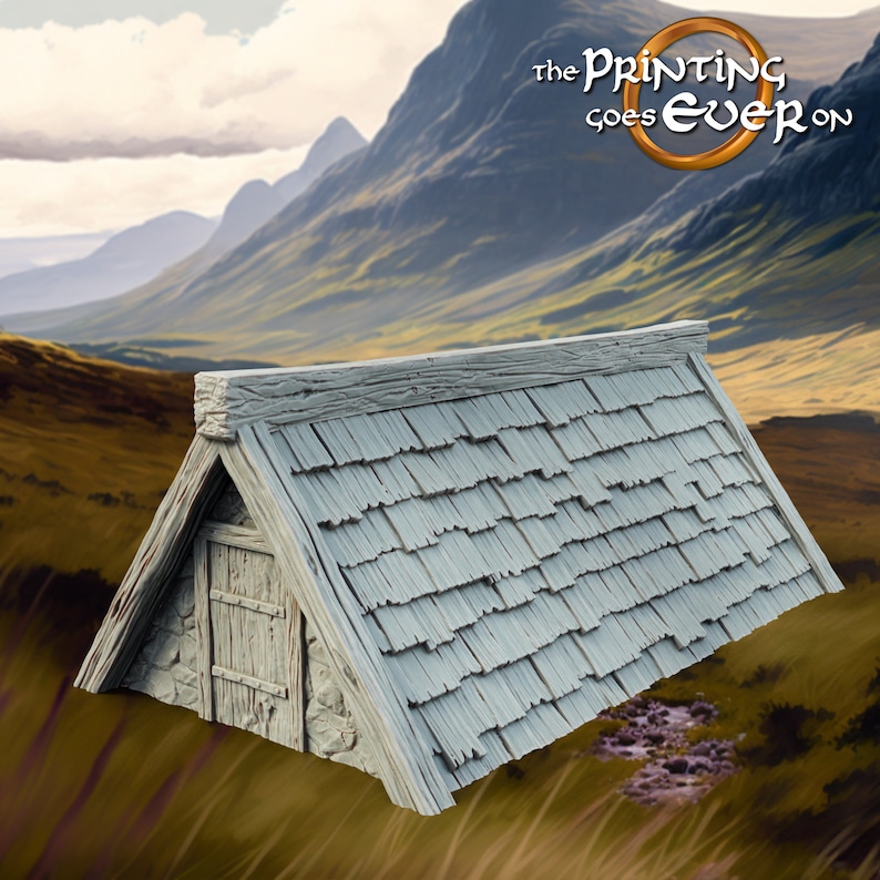 Medieval Farm Buildings, Tabletop Gaming Accessible 25/28/32mm ...