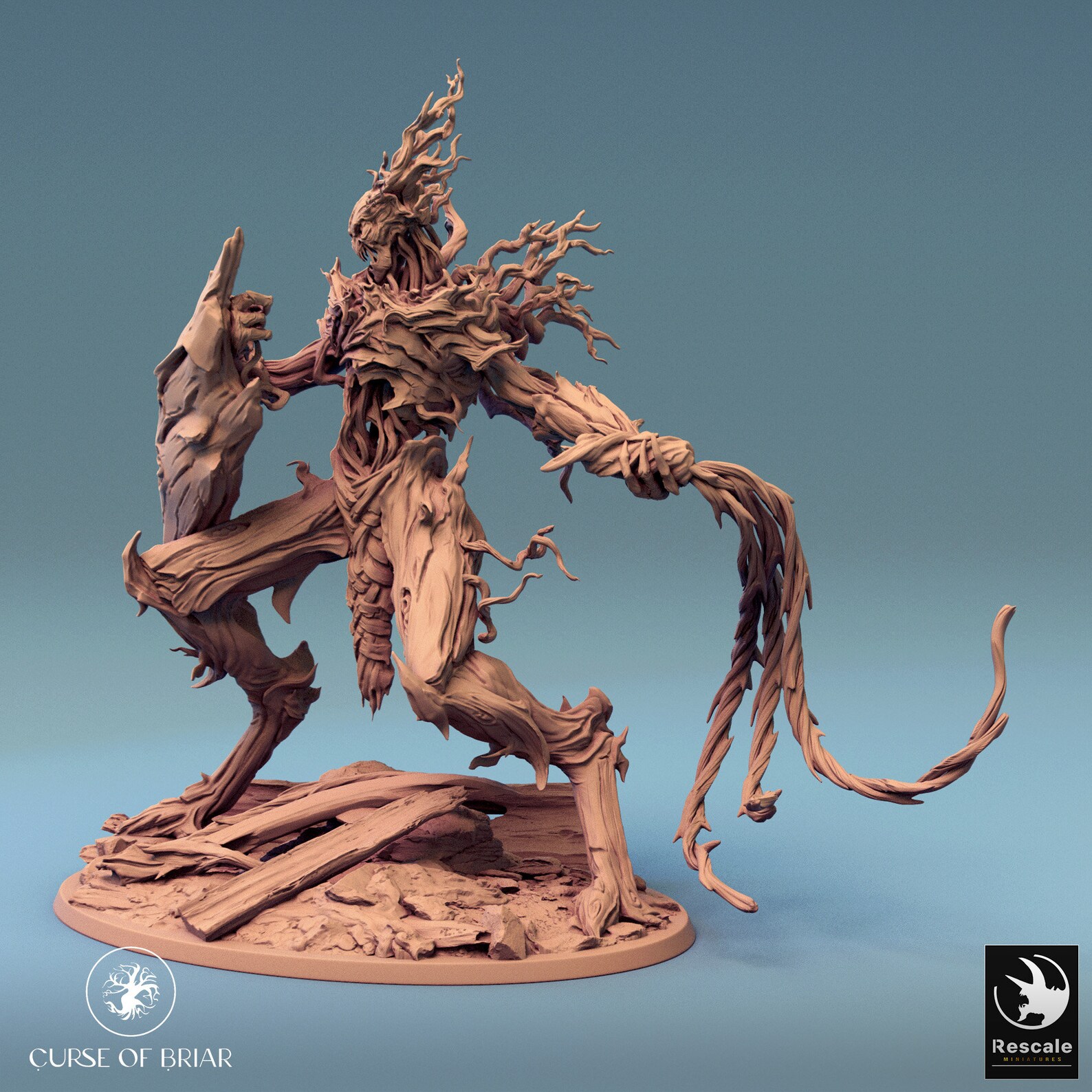 Twig Blight, Treant, Evil, Ent, Fey, Briar, Elemental, Huge Figure ...
