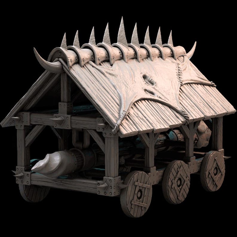 Medieval Siege Equipment, Tabletop Gaming Accessible 25/28/32mm, Large ...