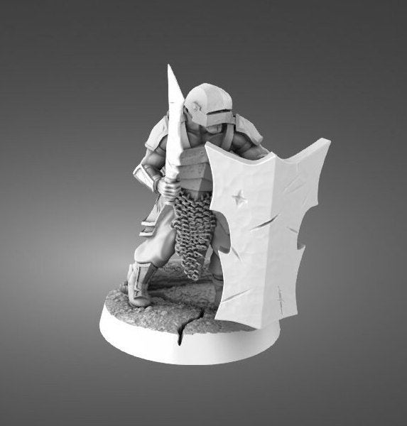 Male, Half Orc, Oroc, Orc, Variety, Hand Weapons, Chopper, Falchion ...