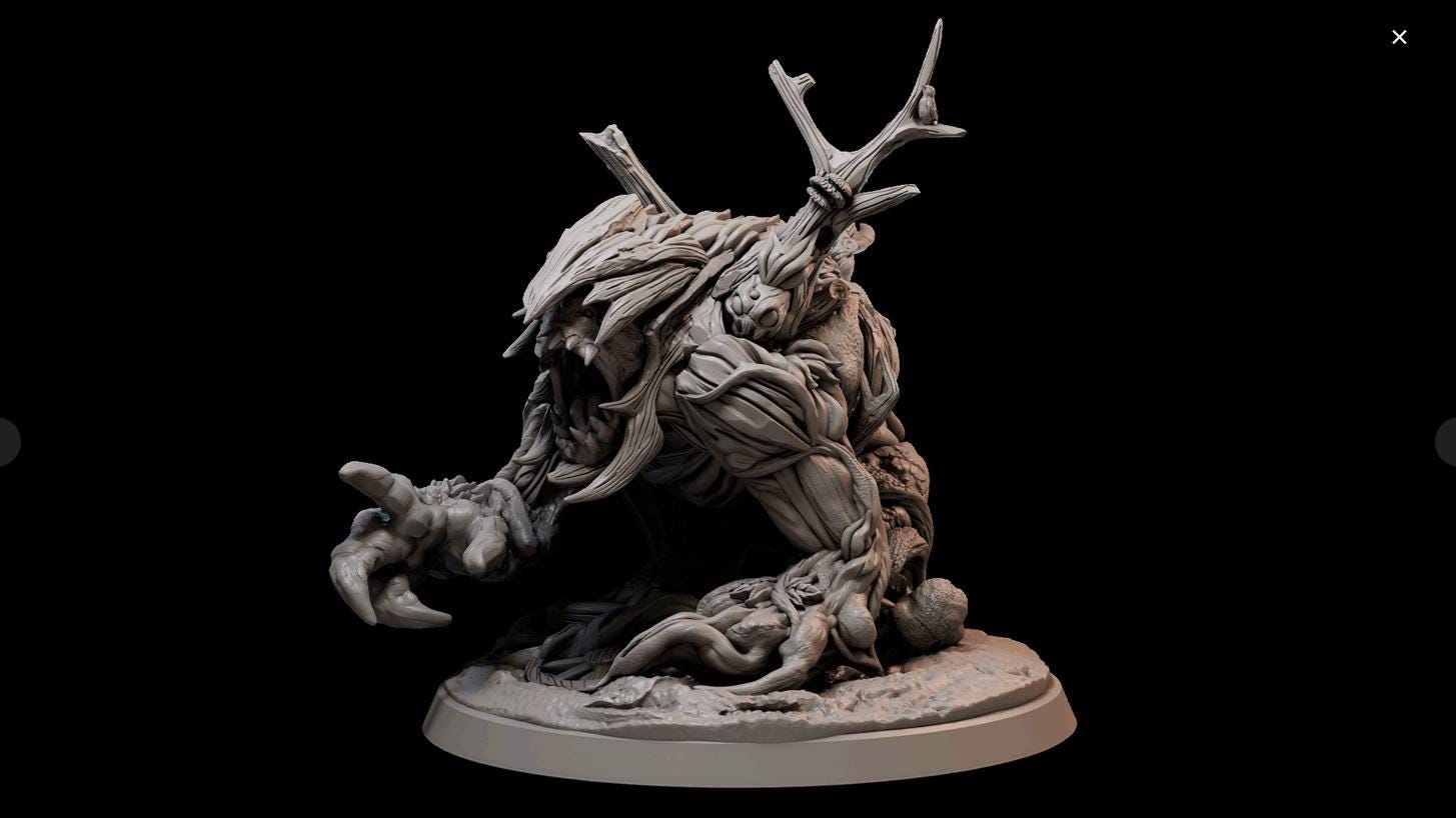 Shambling Mound, Construct, Swamp, Mountain, Gaping Maw, Primordial ...