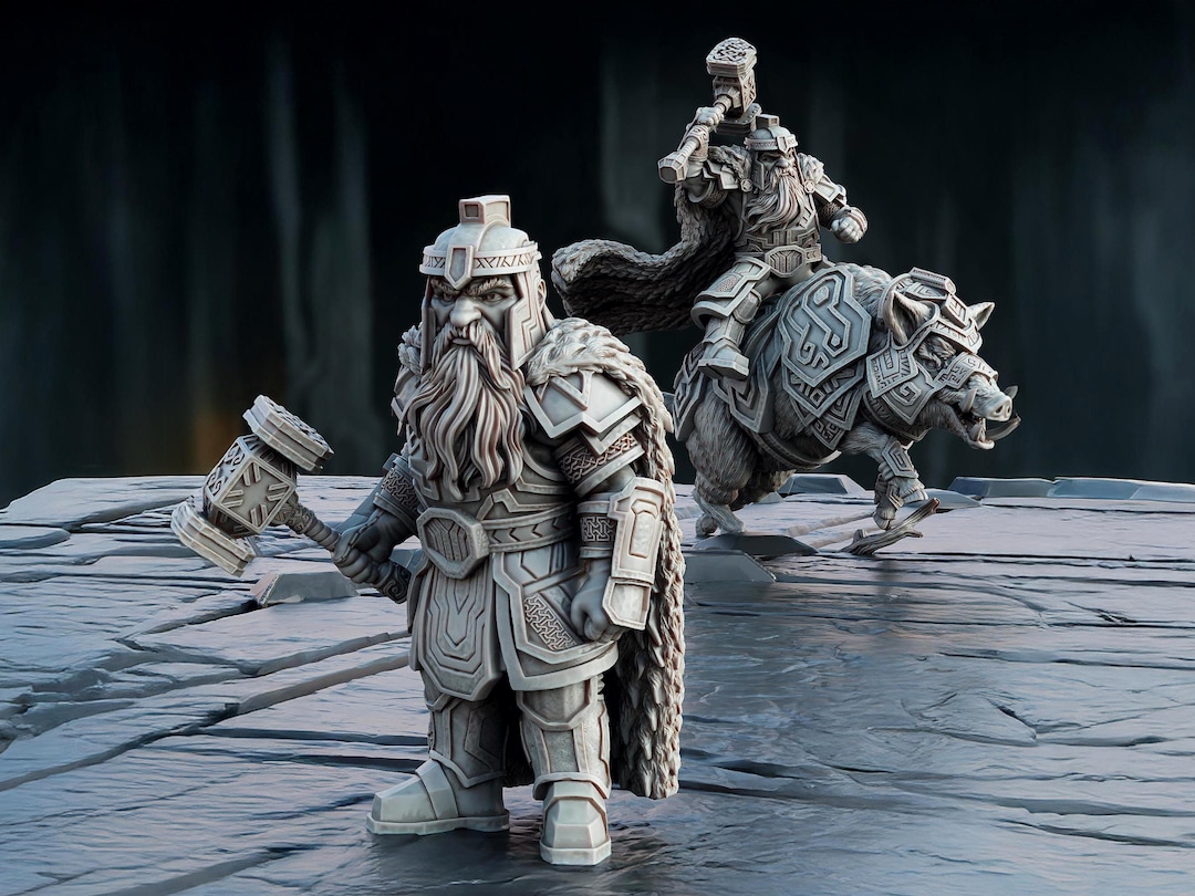 Male, Dwarf, Dorin, Steelvein, Lord, Regent, King, Cape, Hammer, Helm ...
